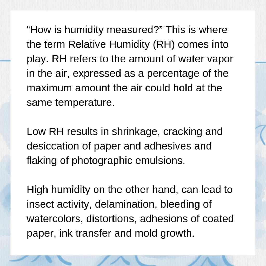 Humidity: What Is Damaging Your Collections? | News