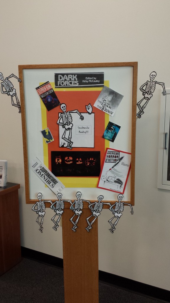 Halloween Book Display | Jeremy Richard Library, Stamford